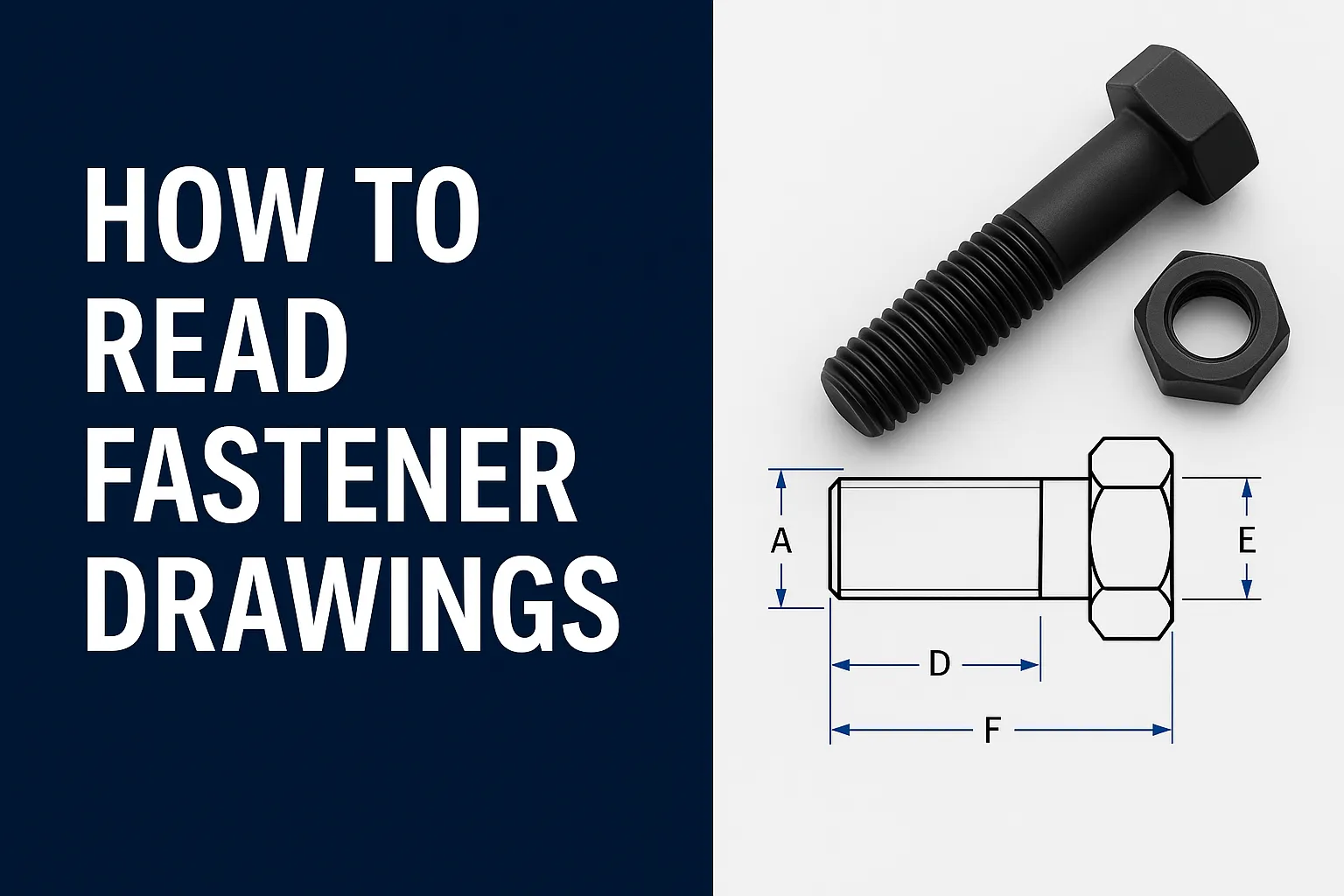 How to Read Fastener Drawings: A Basic Guide for Buyers